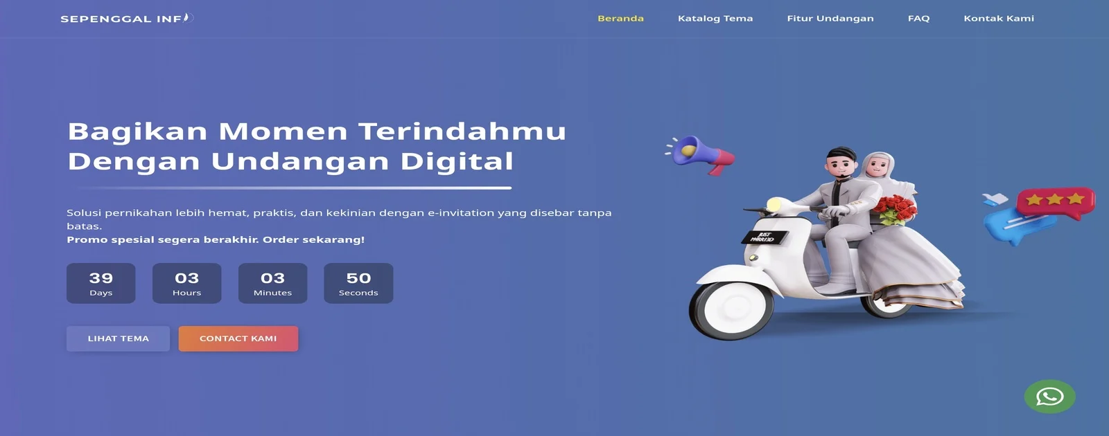 Homepage Situs Web Id